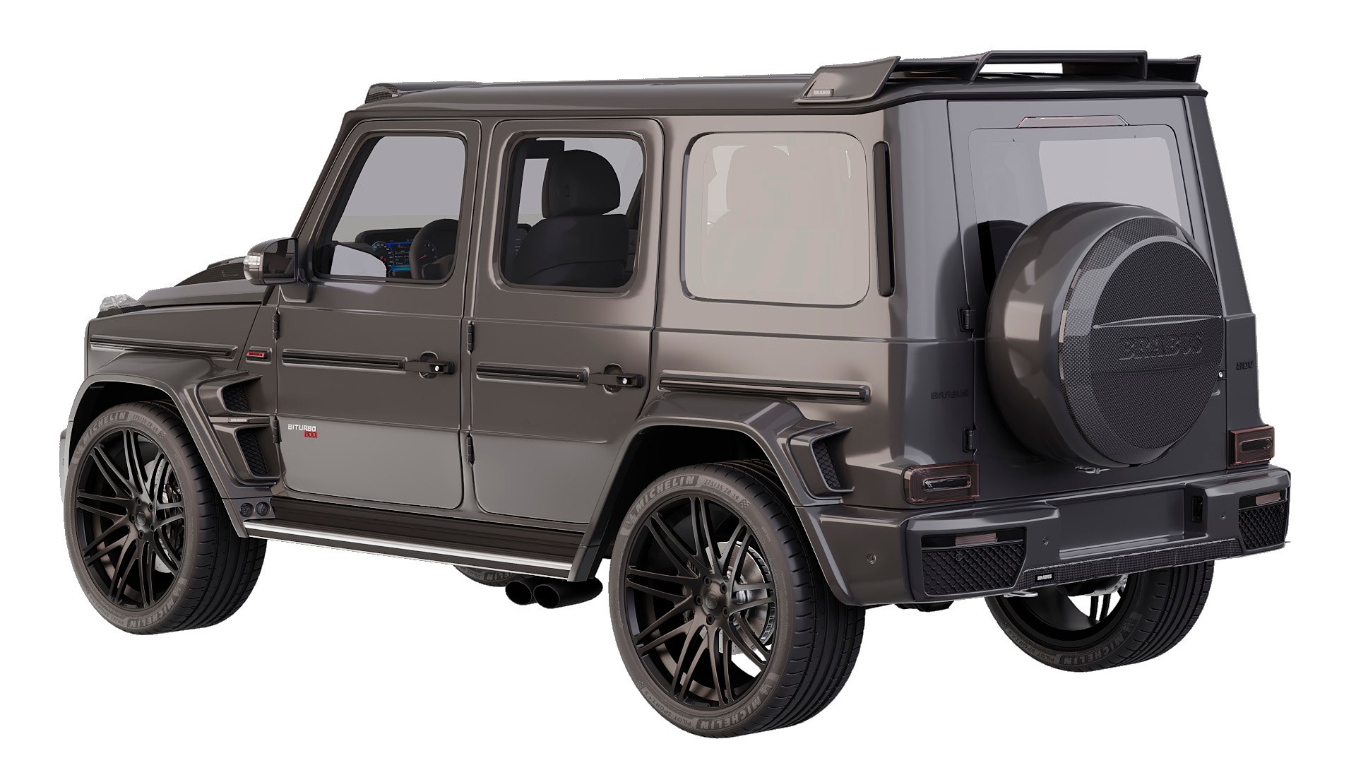 Mercedes Brabus G 800 Model - TurboSquid 2332658