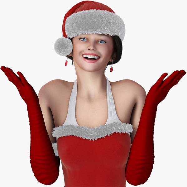 modelo 3d Stella - Santa's Helper - TurboSquid 987667