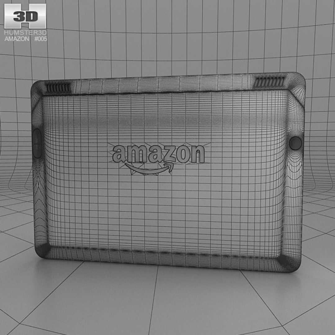 3d amazon kindle model