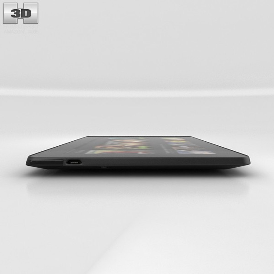 3d amazon kindle model