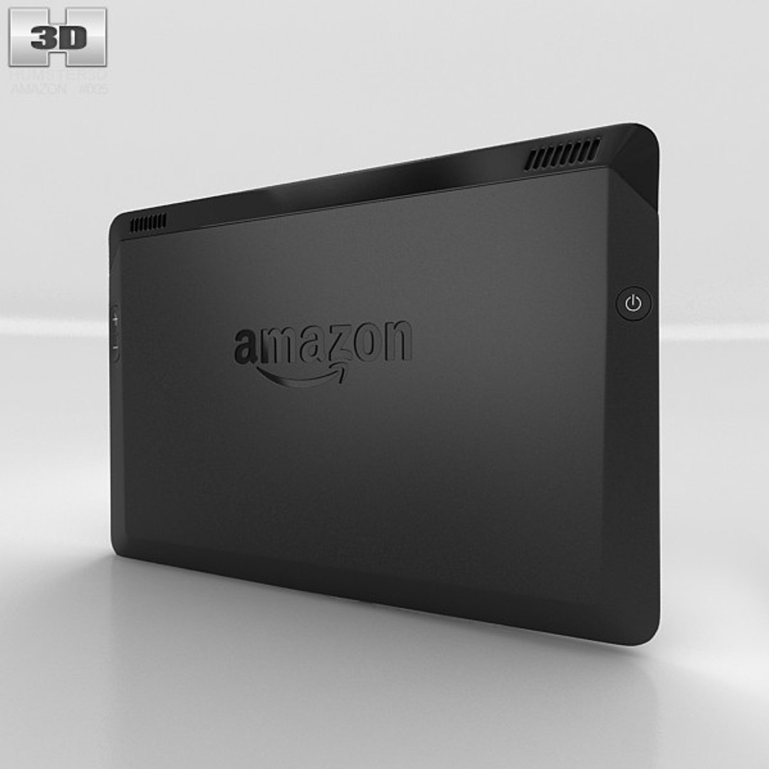 3d amazon kindle model