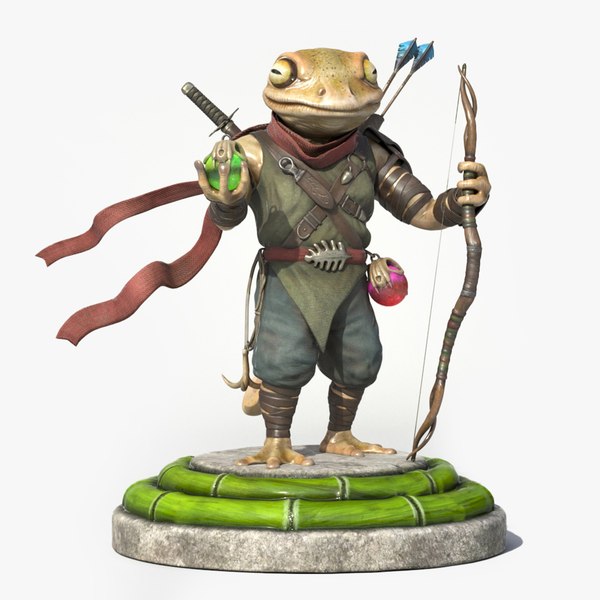 Ninja toad characte 3D model - TurboSquid 1807770