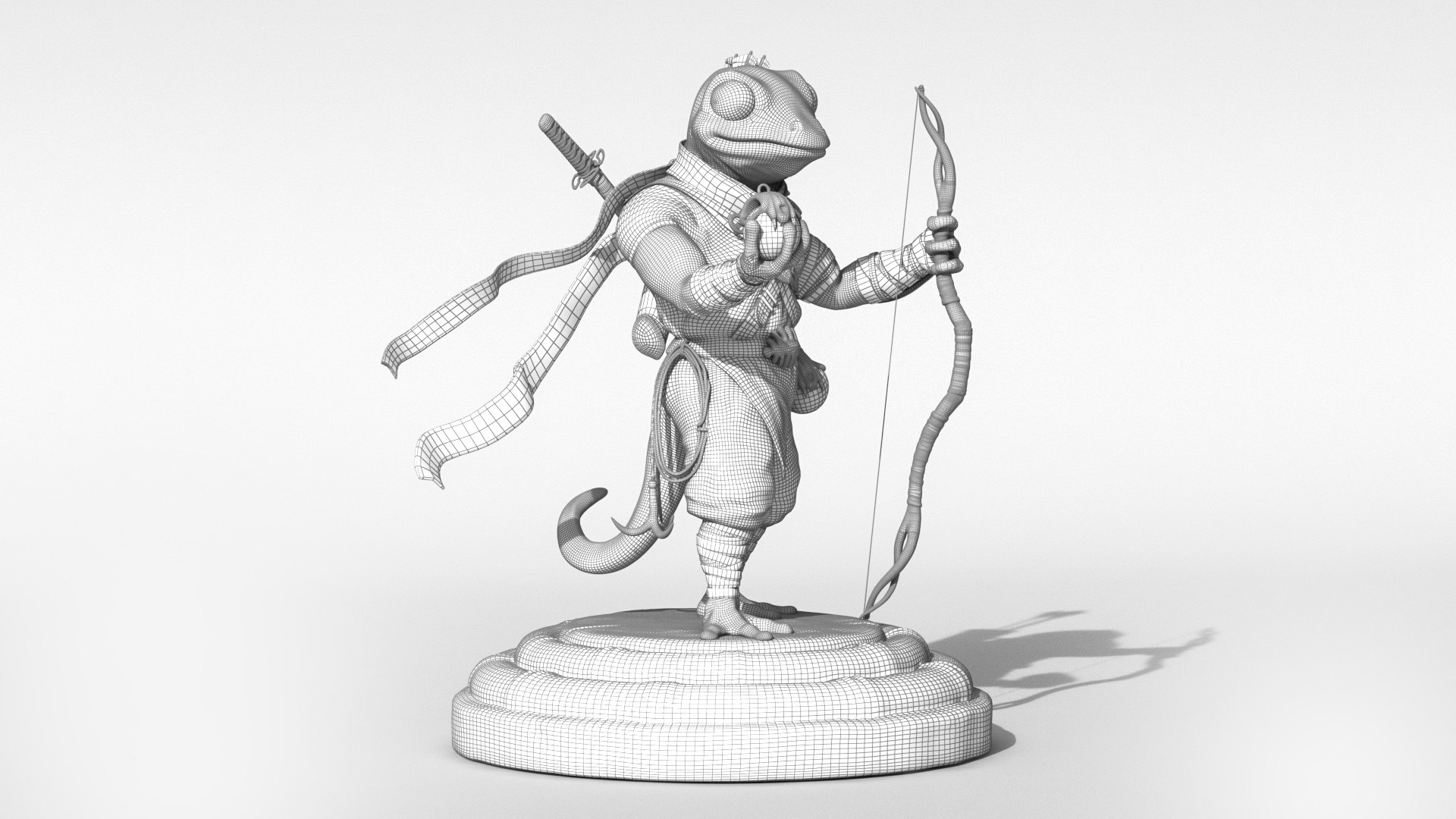 Ninja Toad Characte 3D Model - TurboSquid 1807770