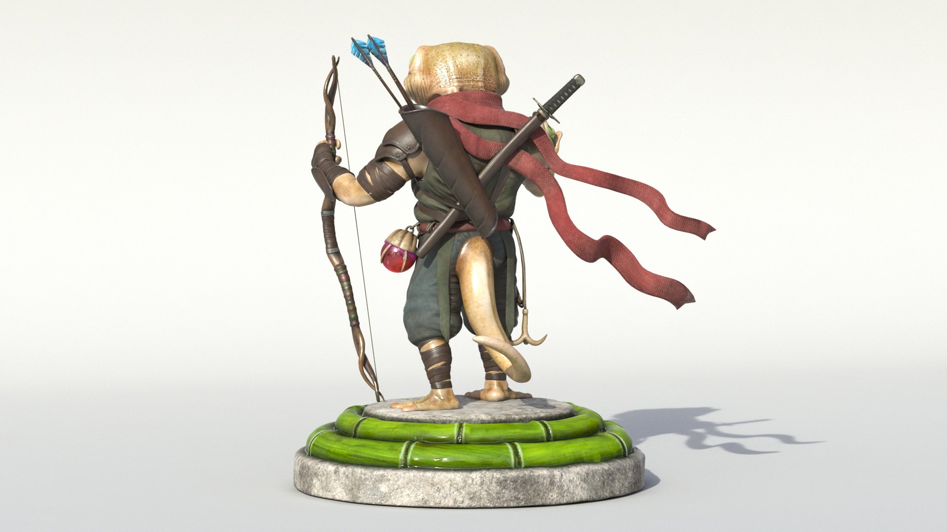 Ninja toad characte 3D model - TurboSquid 1807770