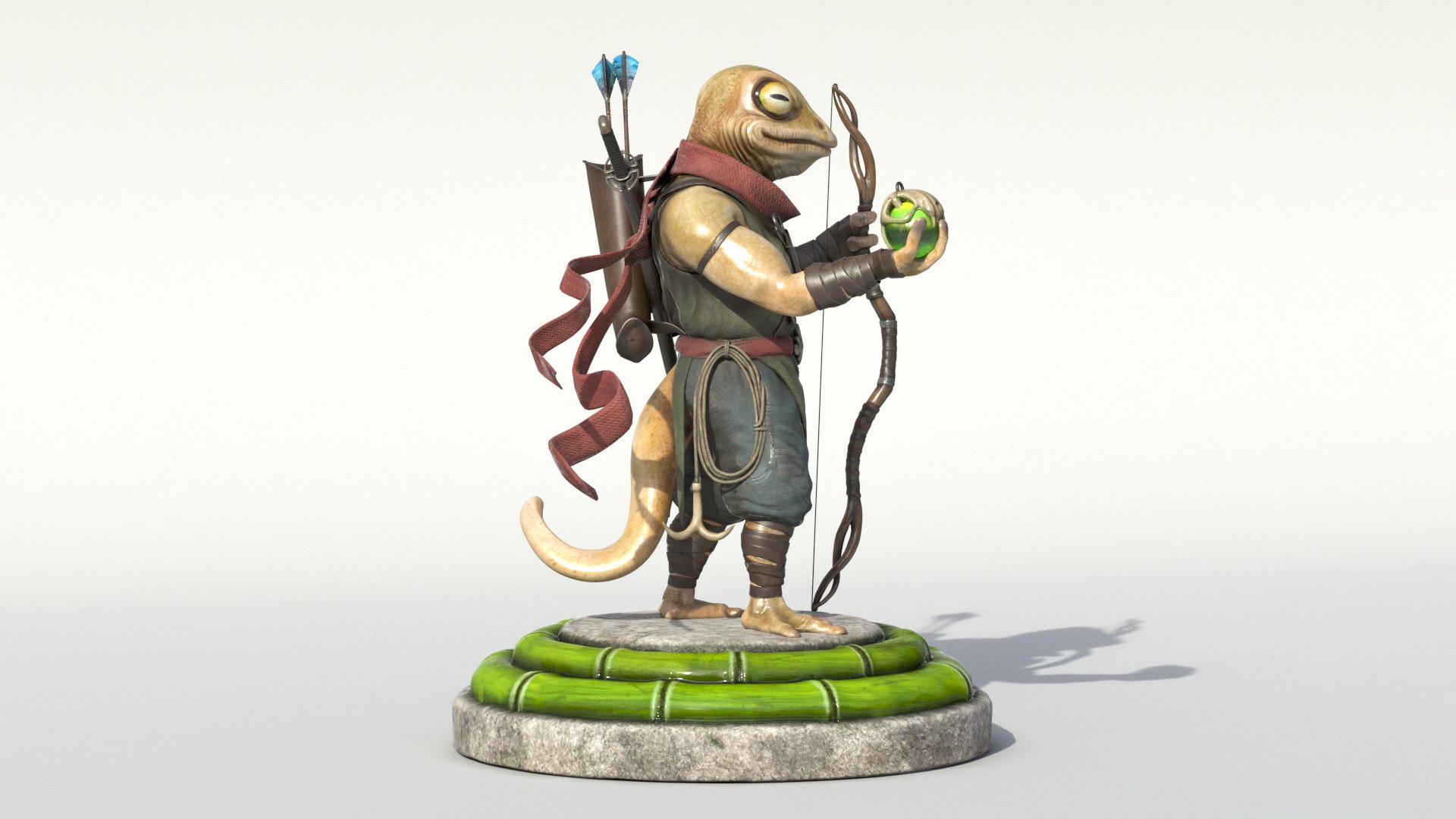 Ninja Toad Characte 3D Model - TurboSquid 1807770