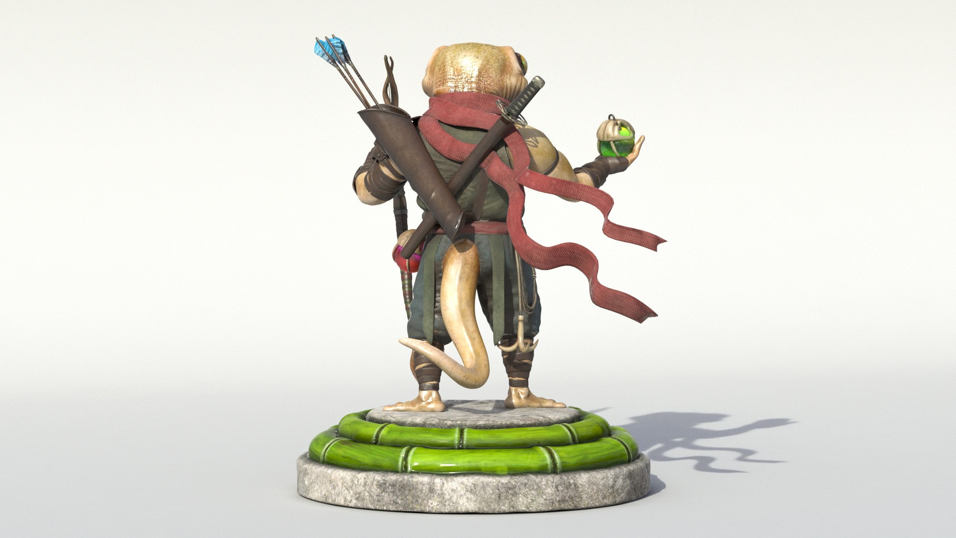 Ninja Toad Characte 3D Model - TurboSquid 1807770