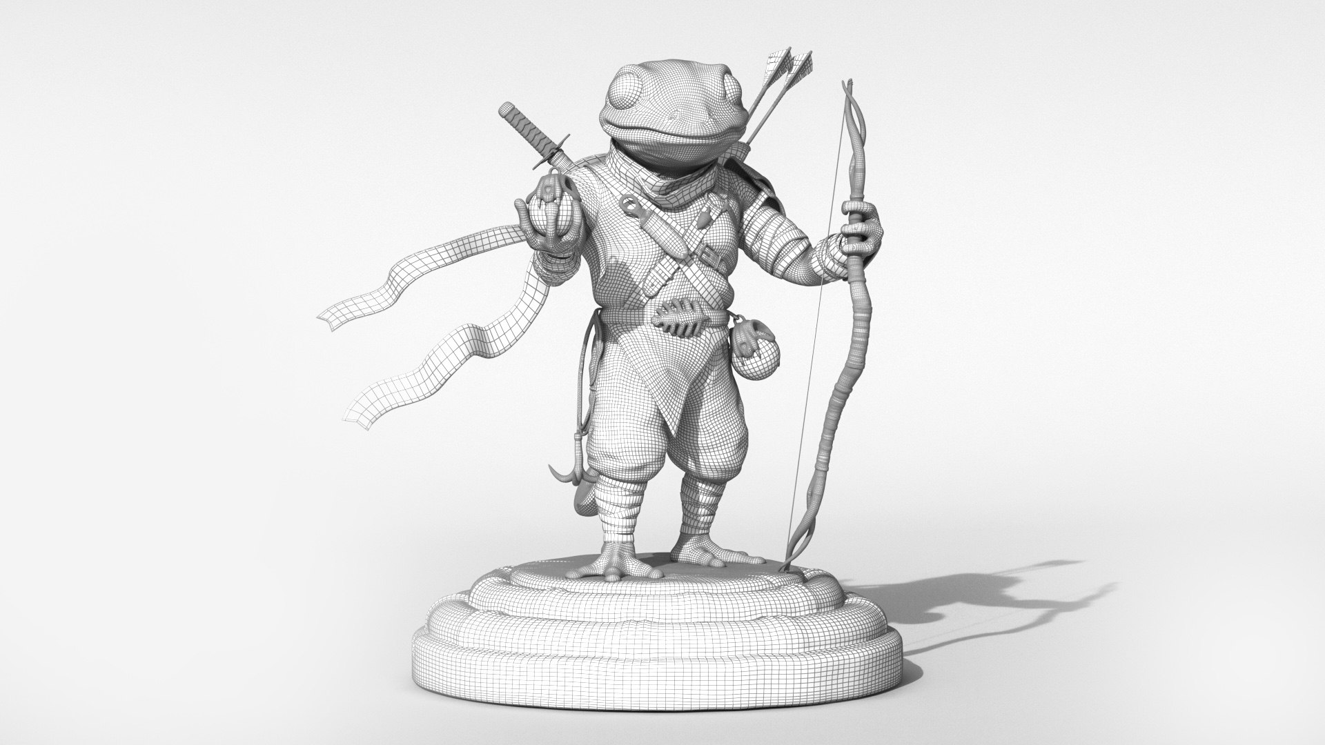 Ninja Toad Characte 3D Model - TurboSquid 1807770