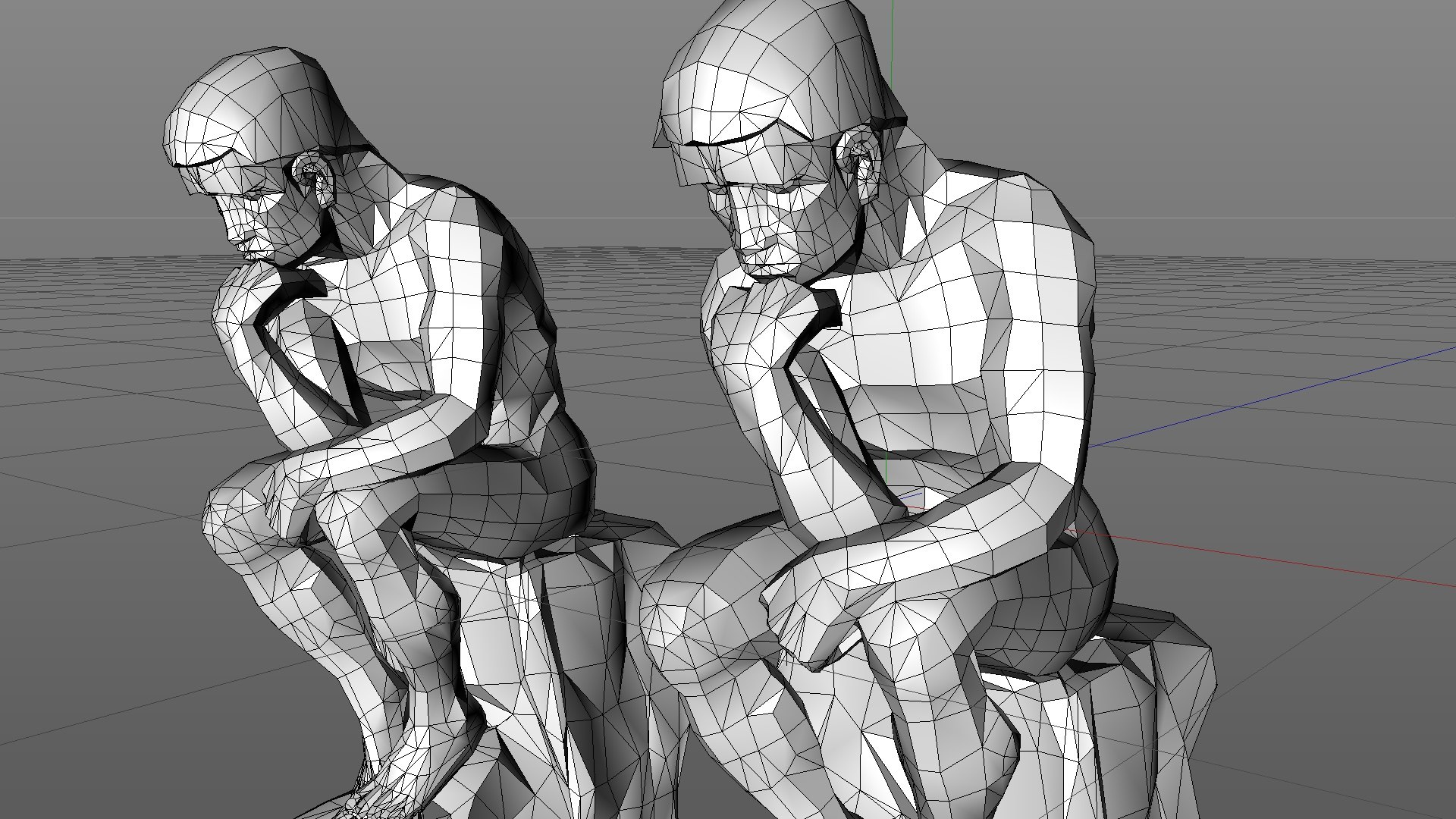 Rodin S Thinker 3D Model - TurboSquid 1690114