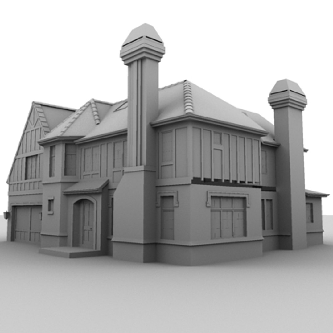 3d model family 0005 building structure