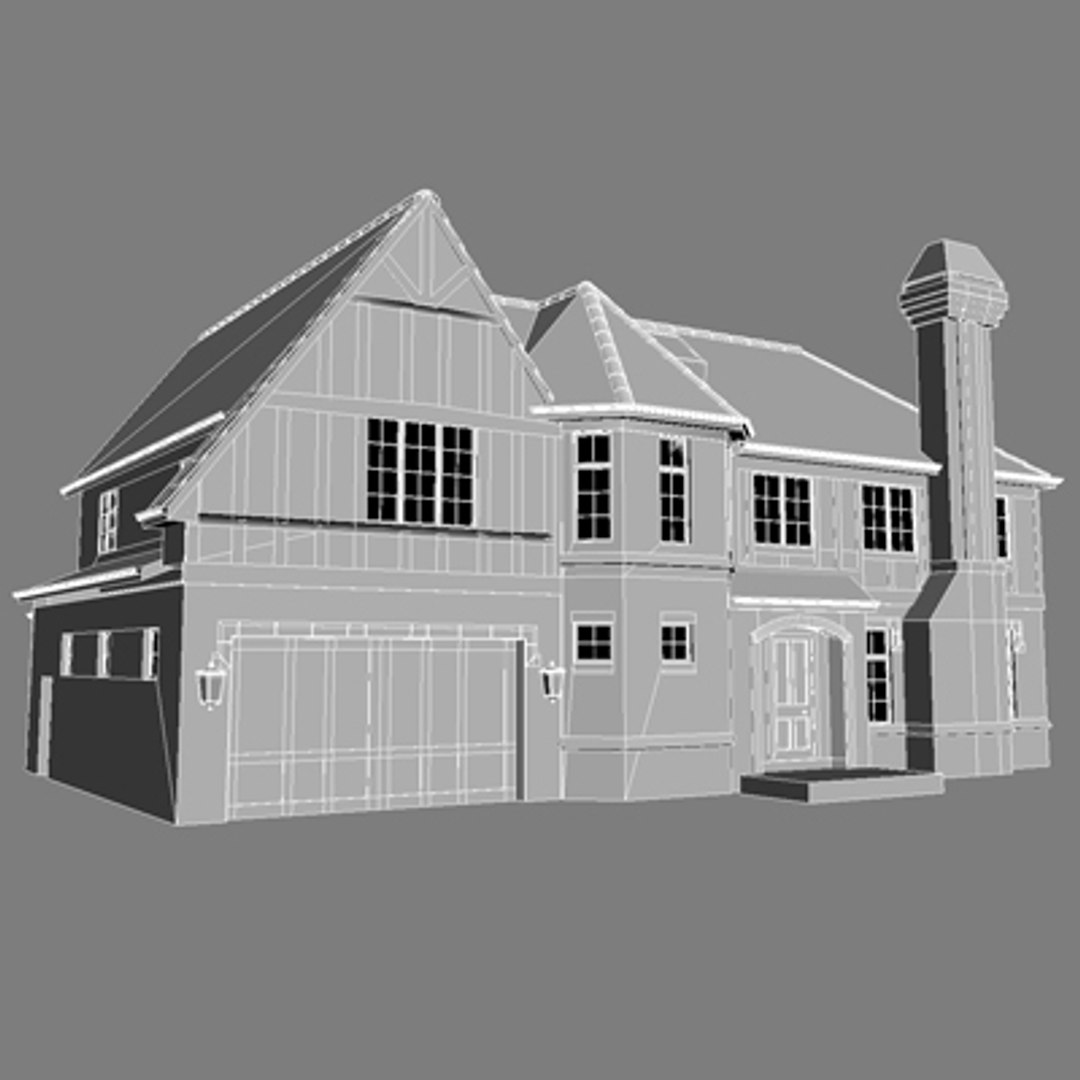 3d model family 0005 building structure