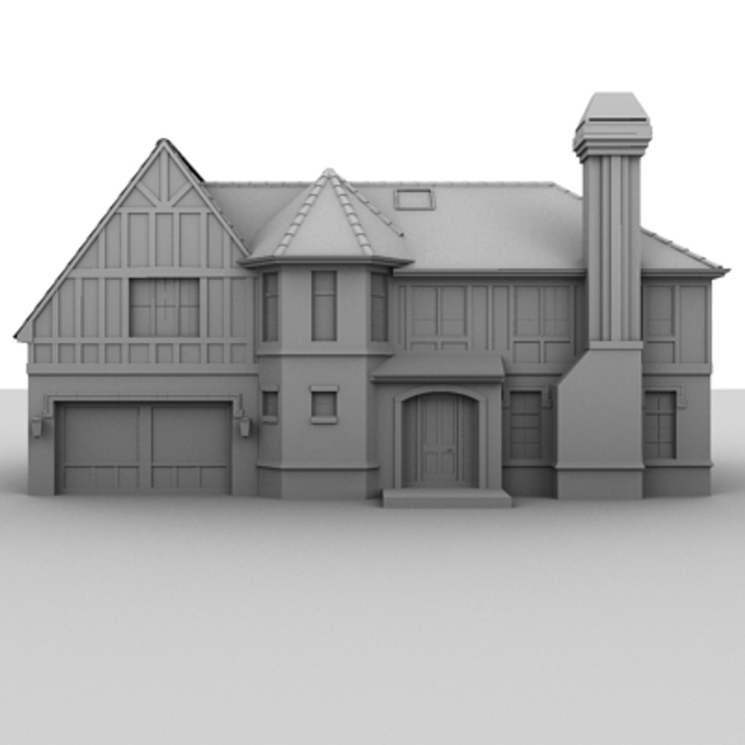 3d model family 0005 building structure