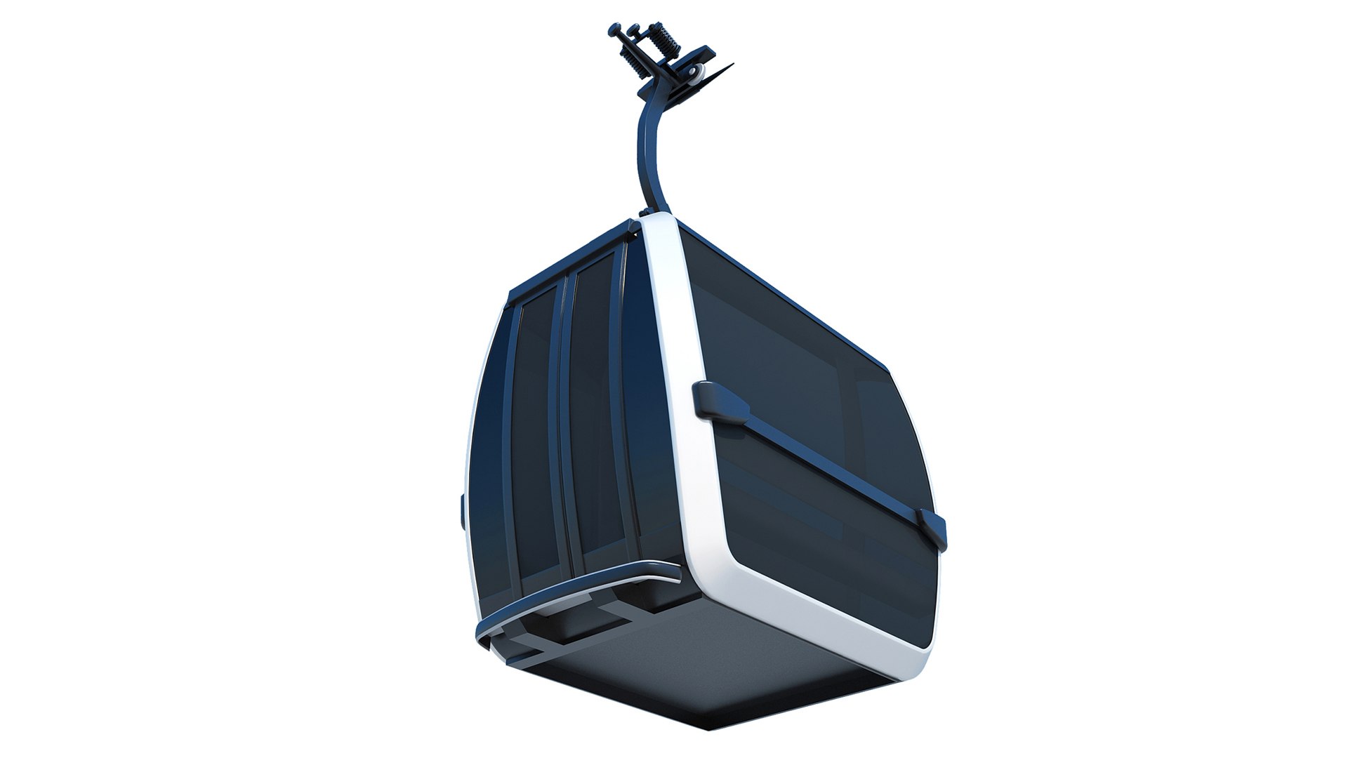 3D Model Cableway Cable Way - TurboSquid 1666217