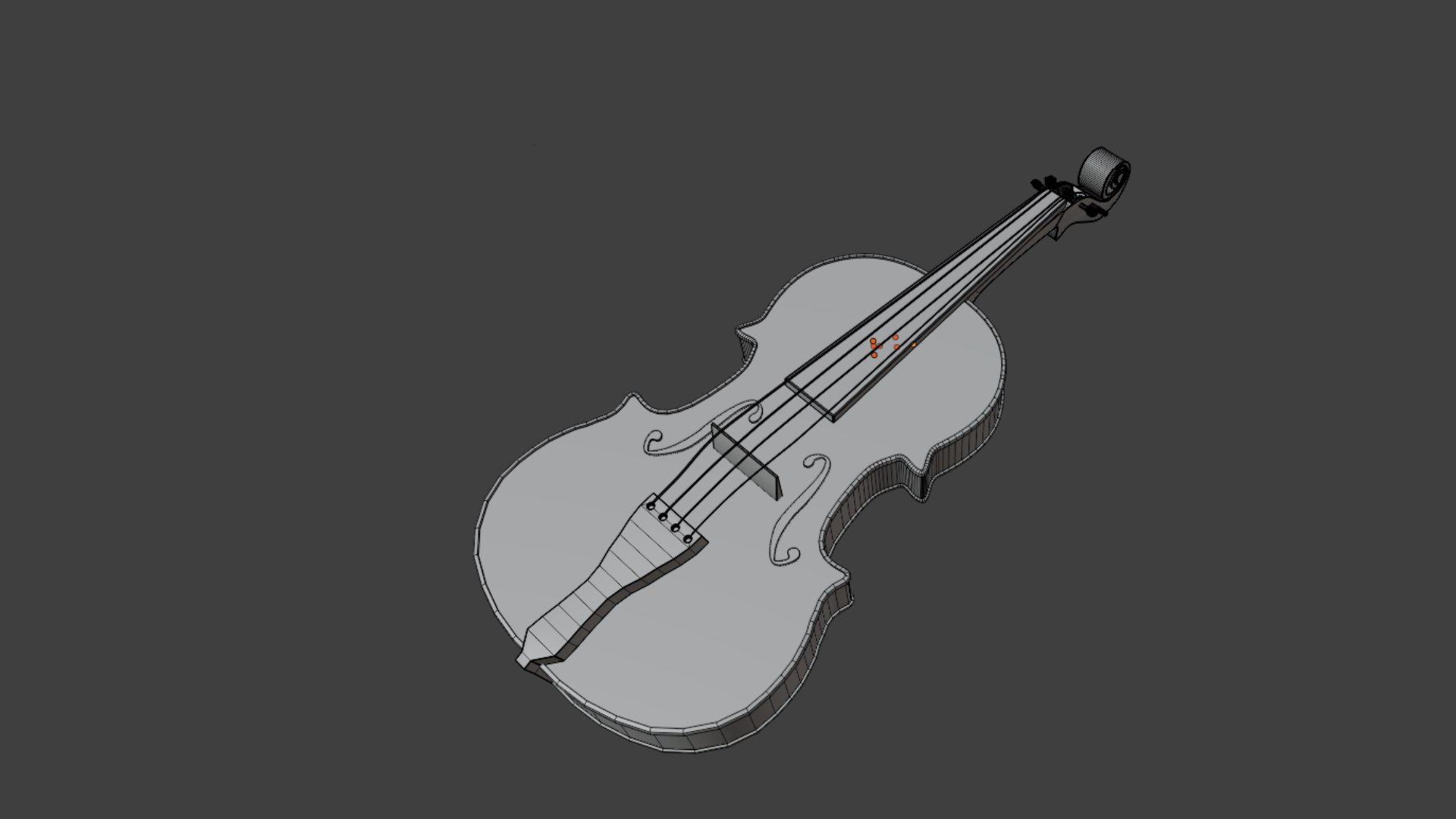 Violin 3D - TurboSquid 2268496