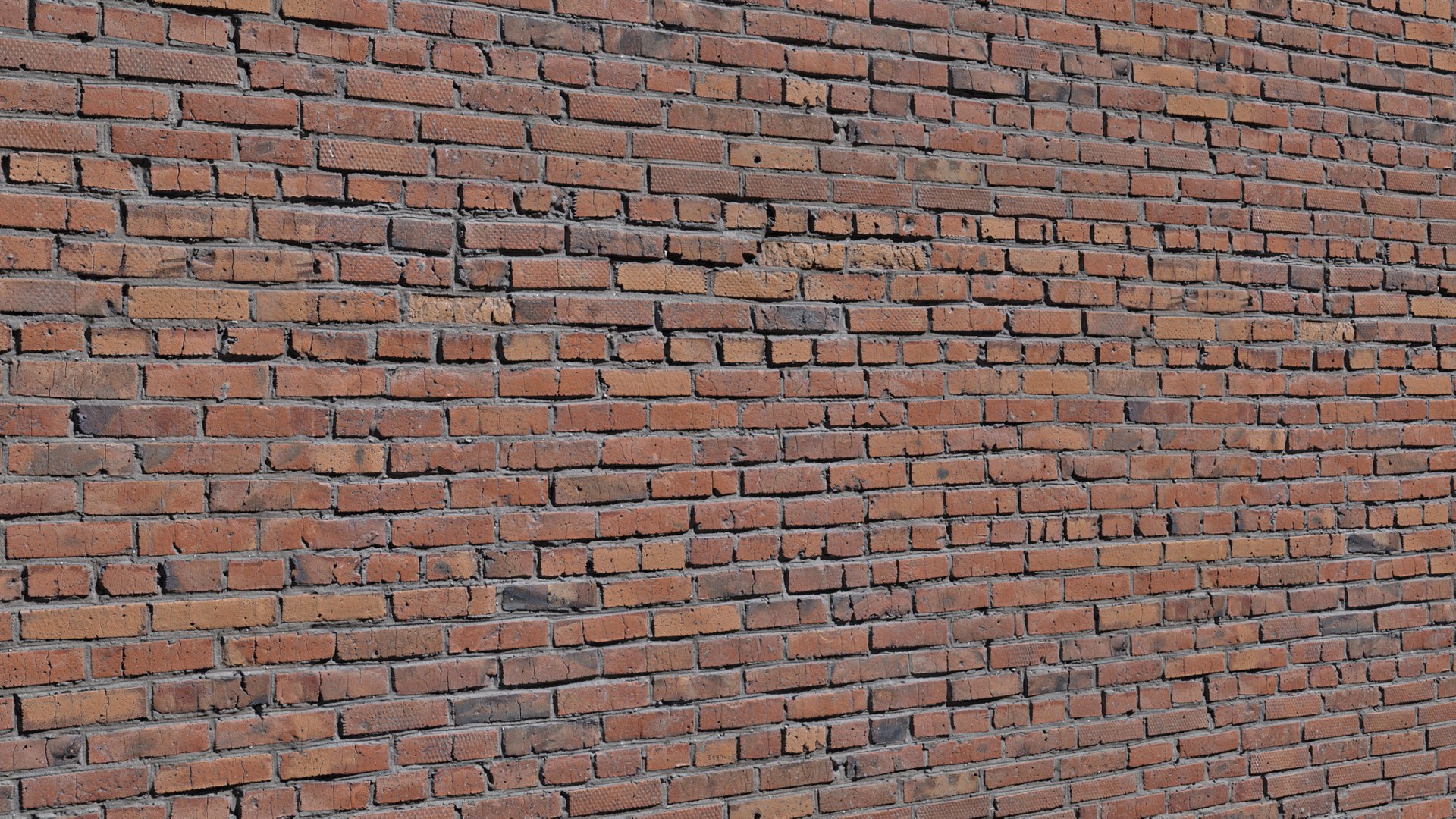 Vintage Old Brick H 3D - TurboSquid 1837628