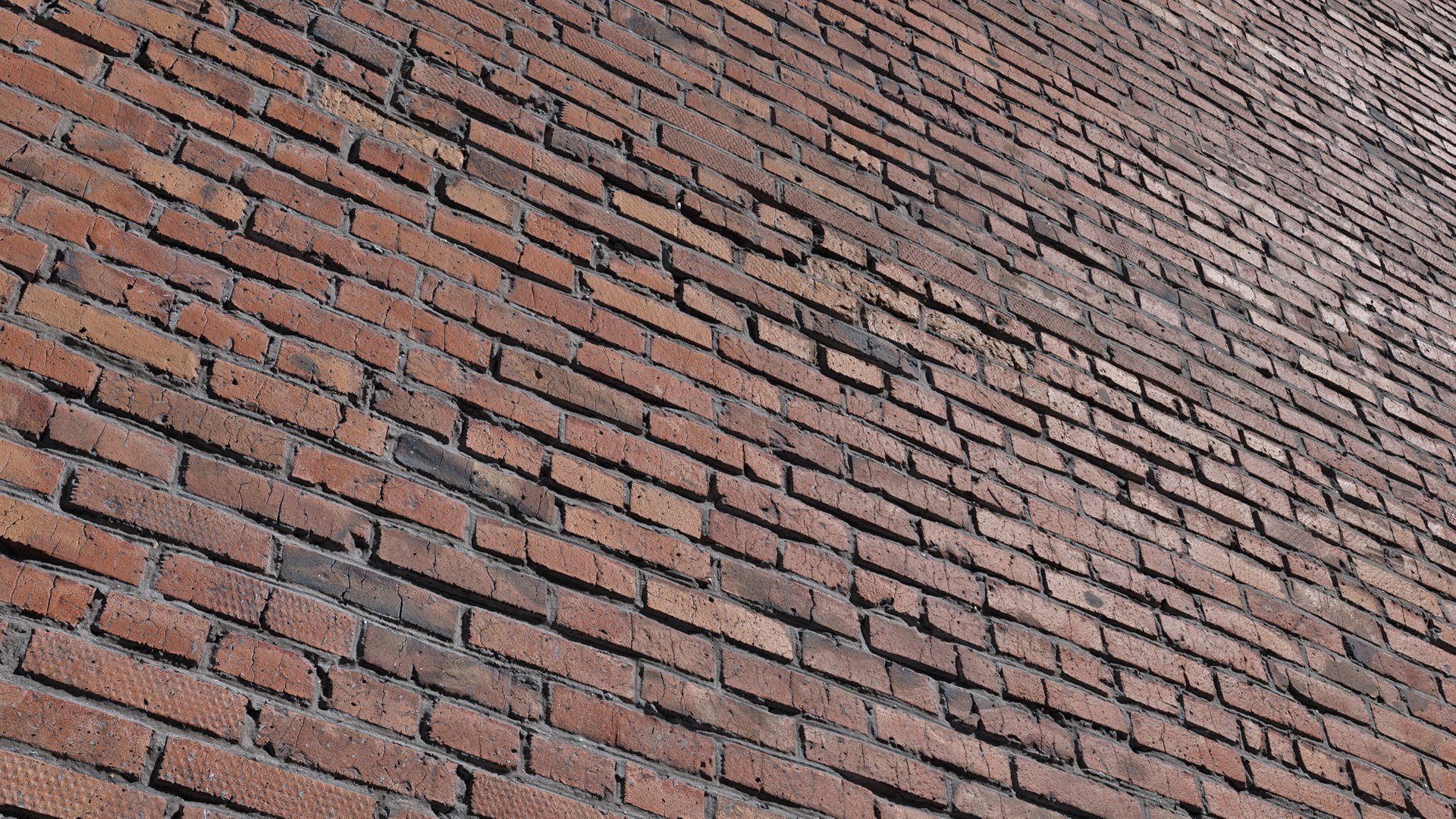 Vintage Old Brick H 3D - TurboSquid 1837628