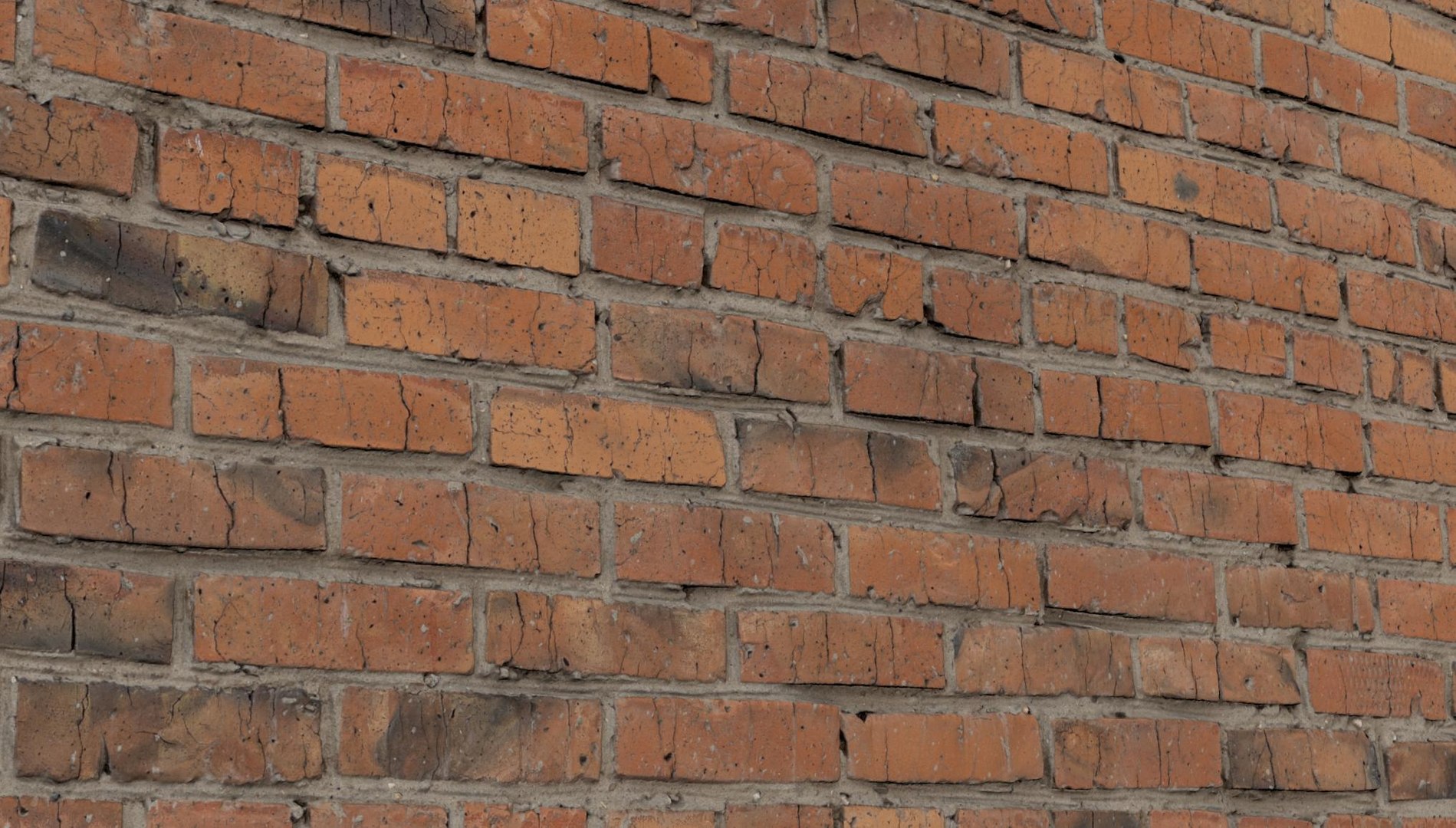 Vintage Old Brick H 3D - TurboSquid 1837628