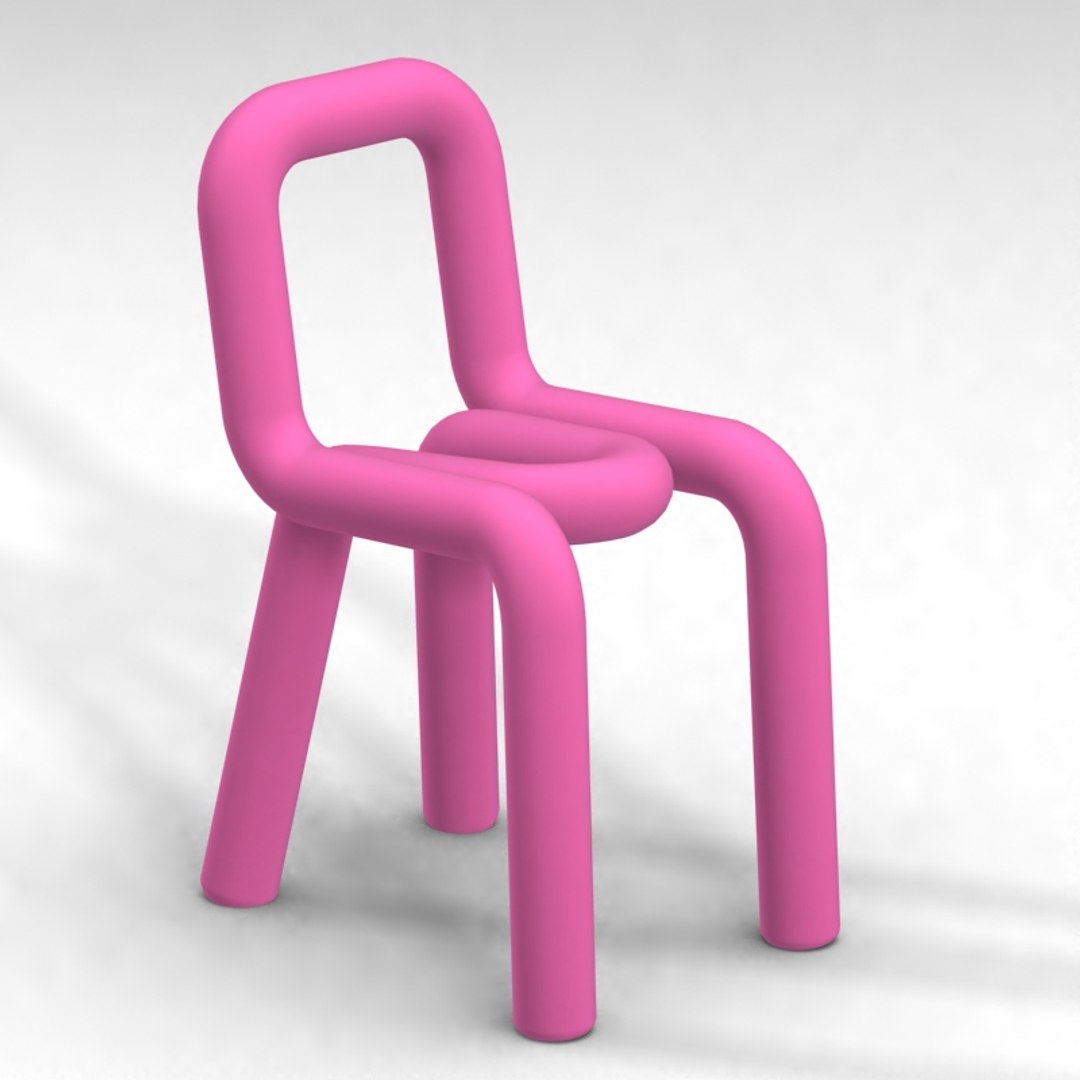 Bold Chair - Big 3d Model