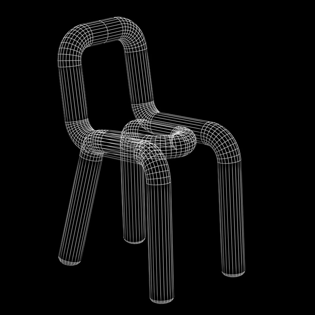 Bold Chair - Big 3d Model