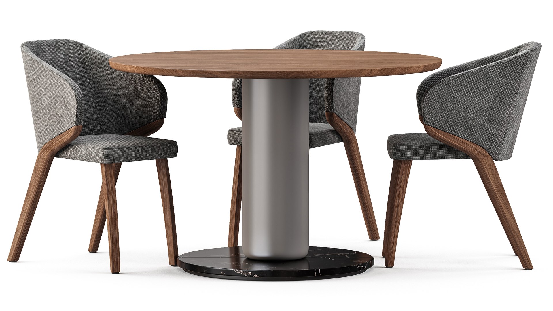 Dining Set Mobenia Fly 3D Model - TurboSquid 2175729