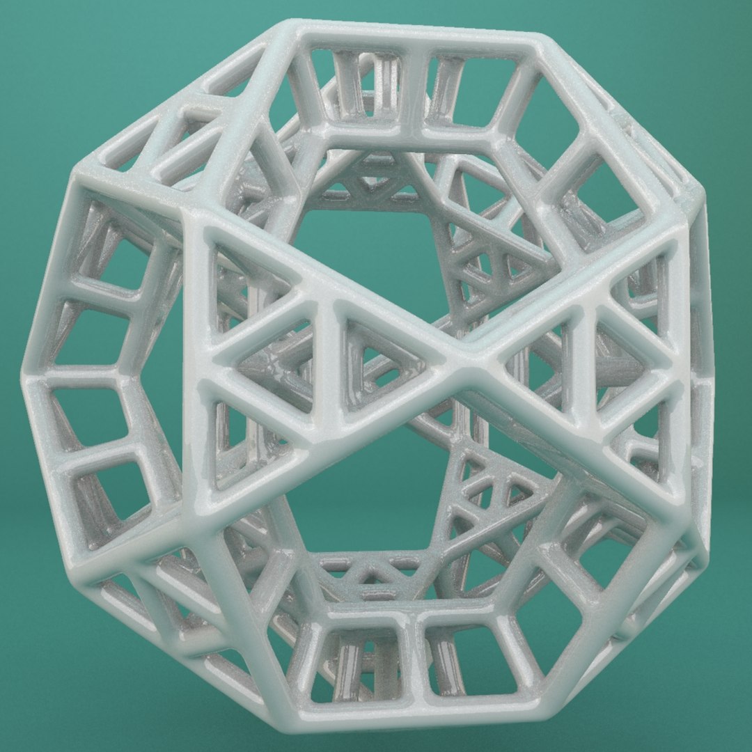geometric shape 3d model