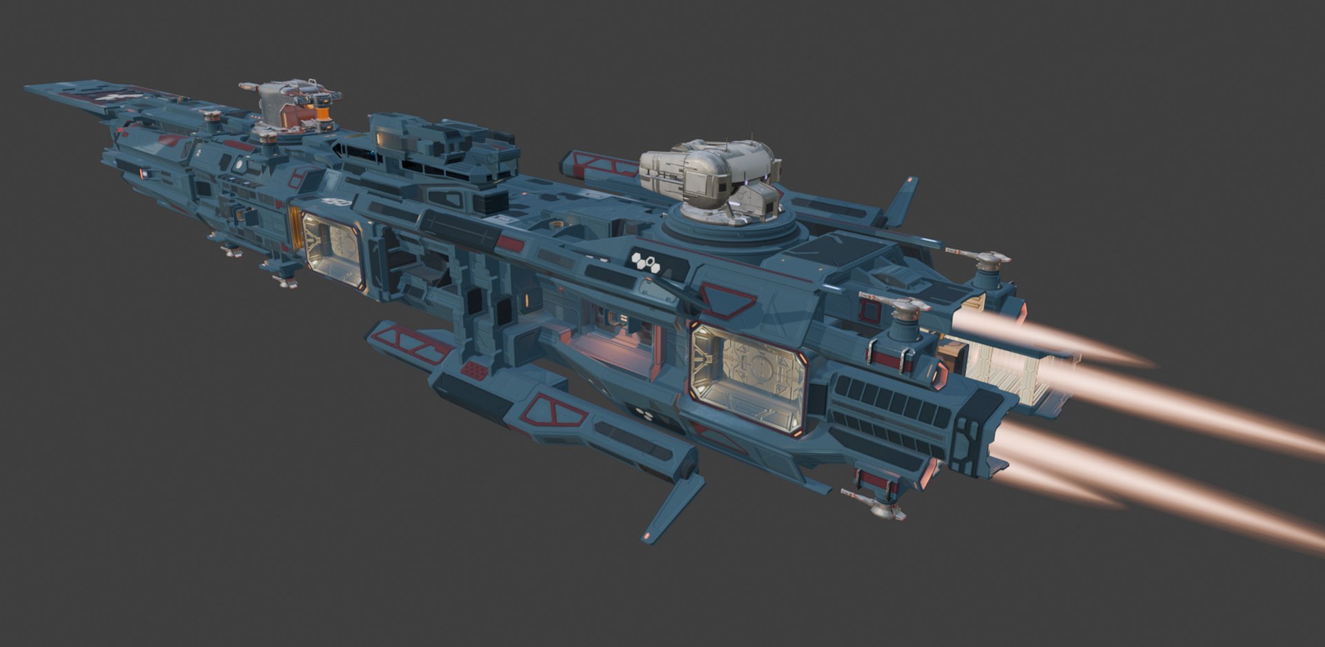 Star Galleon Solar Sail Freighter 3D Model - TurboSquid 2514904