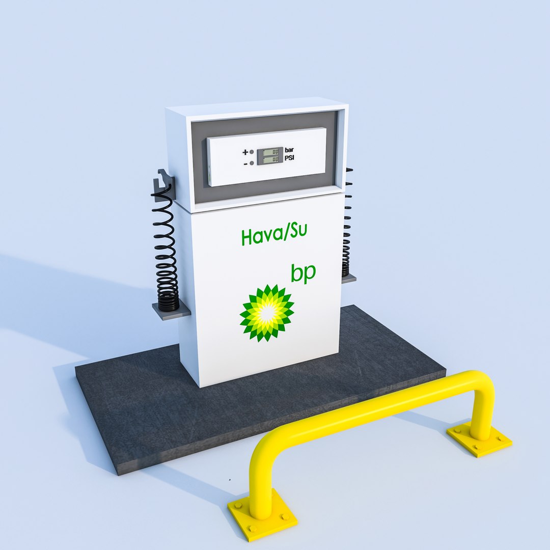 3D Bp Station Site Model - TurboSquid 1562047