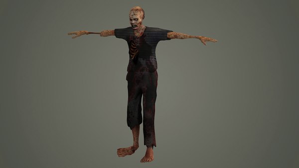 modelo 3d zombie zombies personaje criatura monstruo horror demonio ...