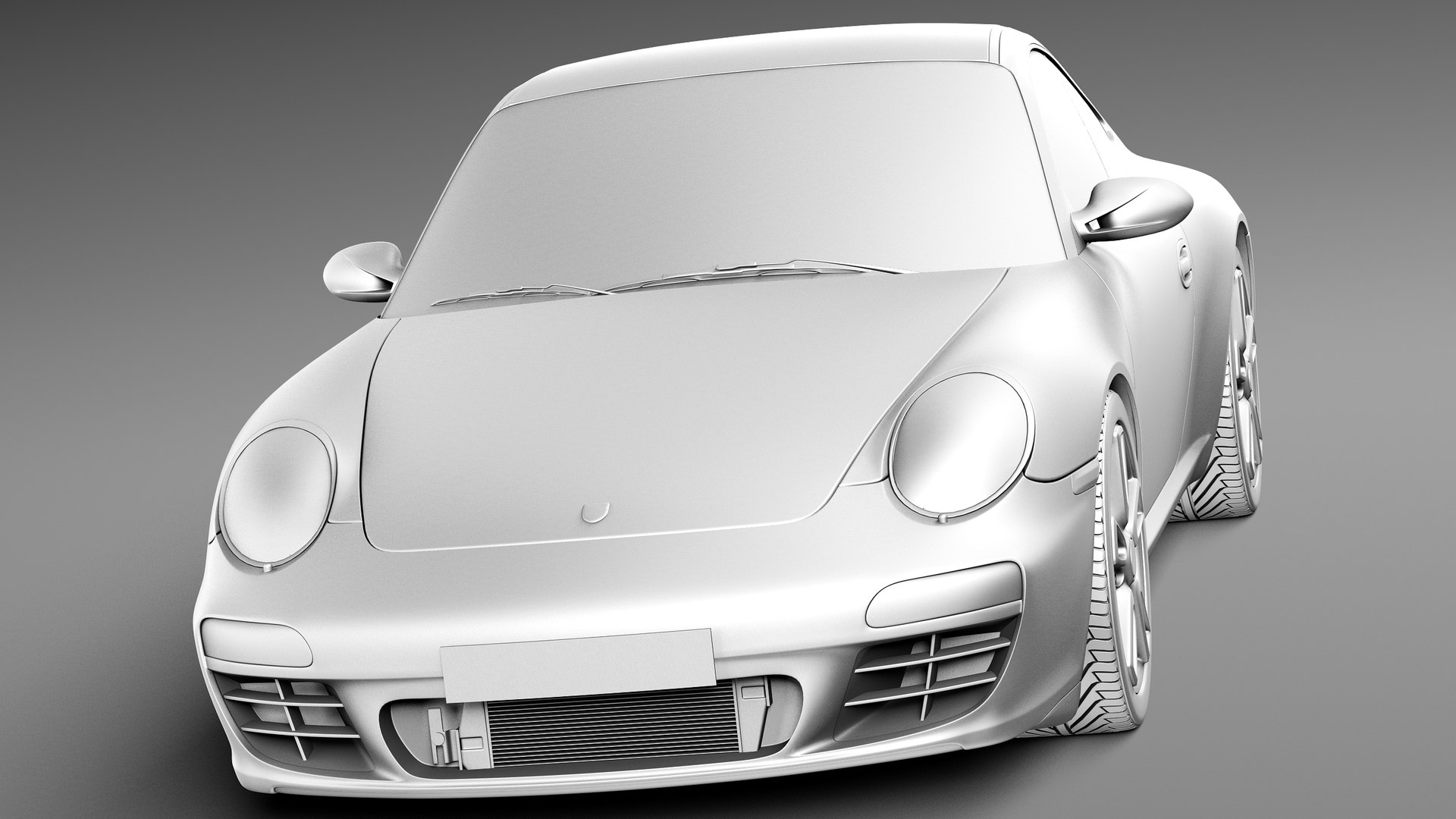 Porsche 911 Carrera 997 3d Model