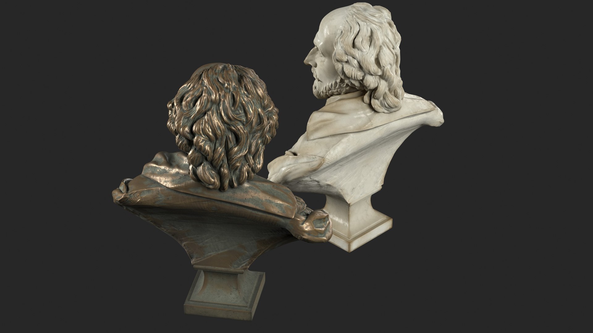 Decorative Bust Shakespeare Max