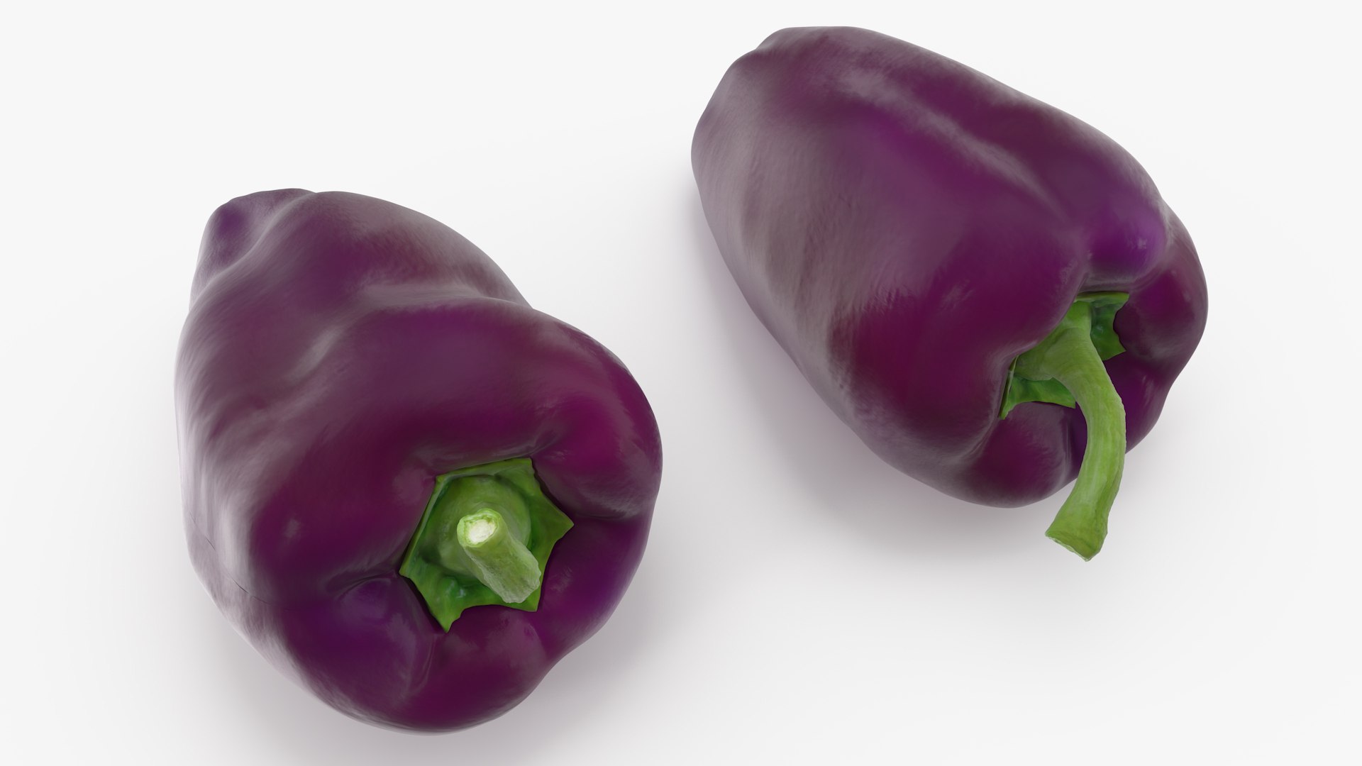 3D Purple Pepper Marconi - TurboSquid 1980902