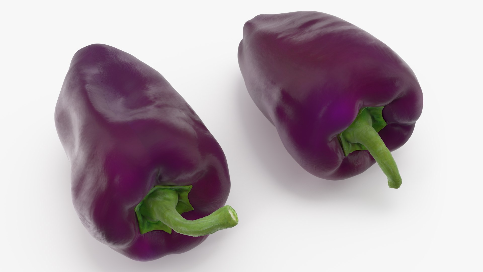 3D Purple Pepper Marconi - TurboSquid 1980902