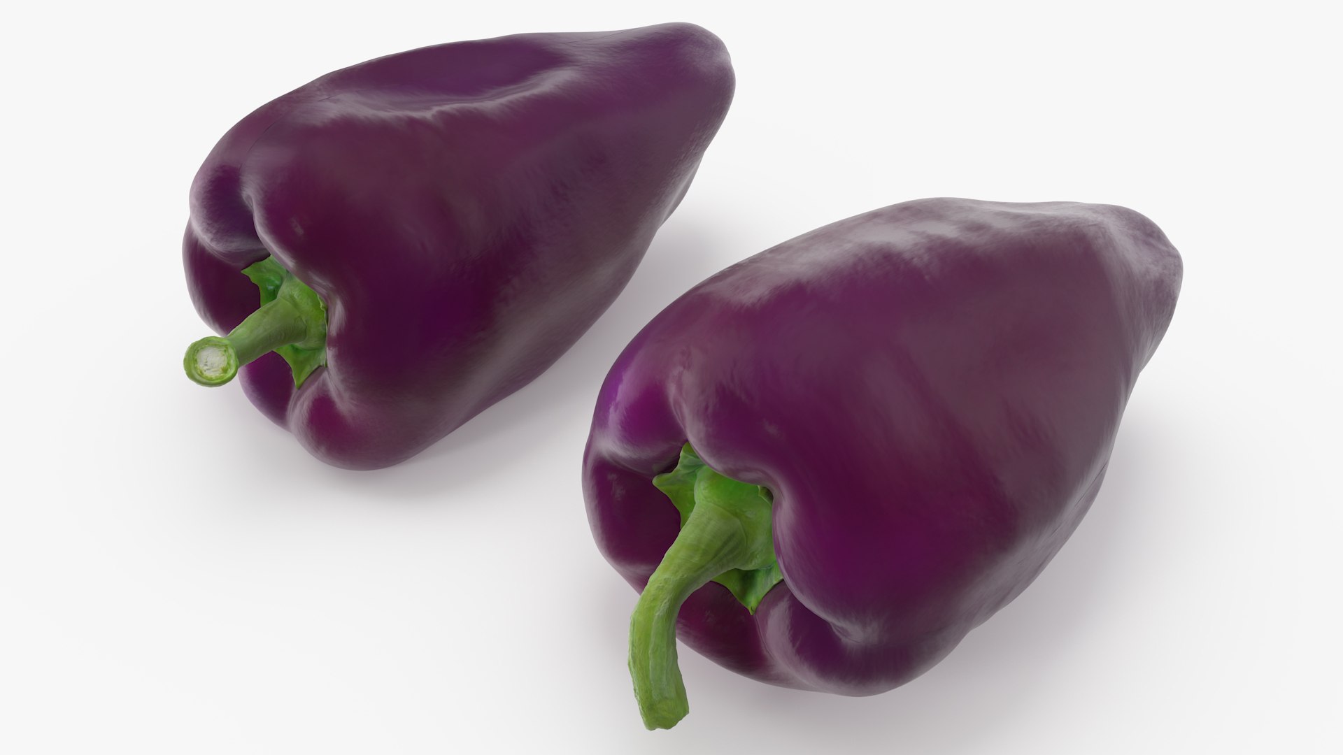 3D Purple Pepper Marconi - TurboSquid 1980902