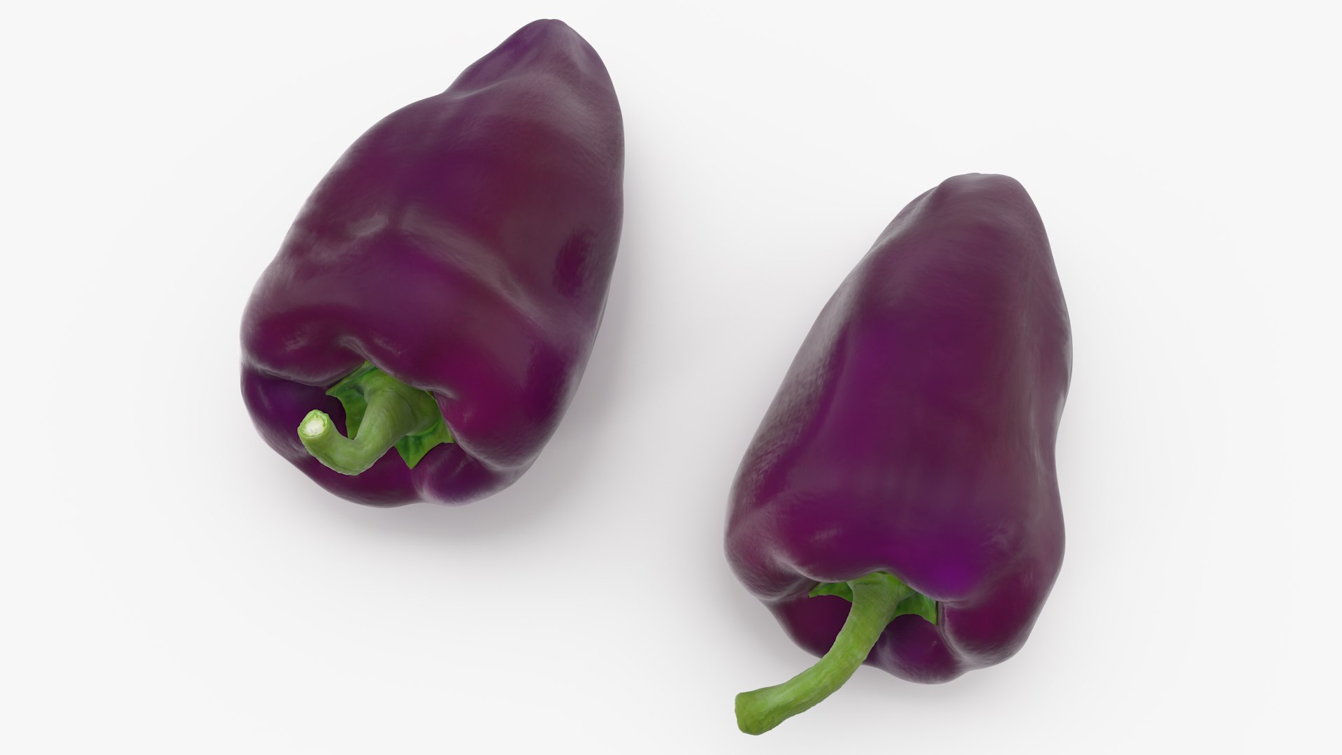 3D Purple Pepper Marconi - TurboSquid 1980902