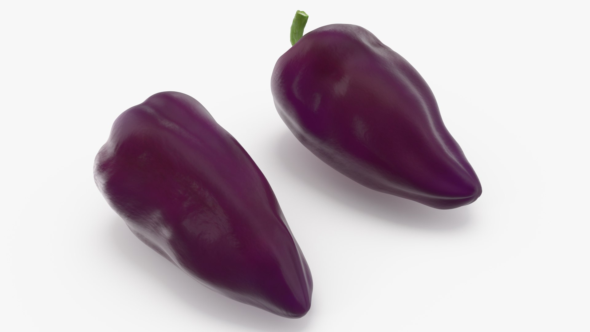 3D Purple Pepper Marconi - TurboSquid 1980902