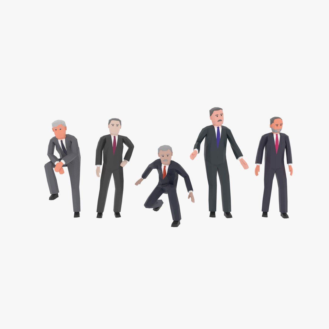 3D Politicians Model - TurboSquid 1639234
