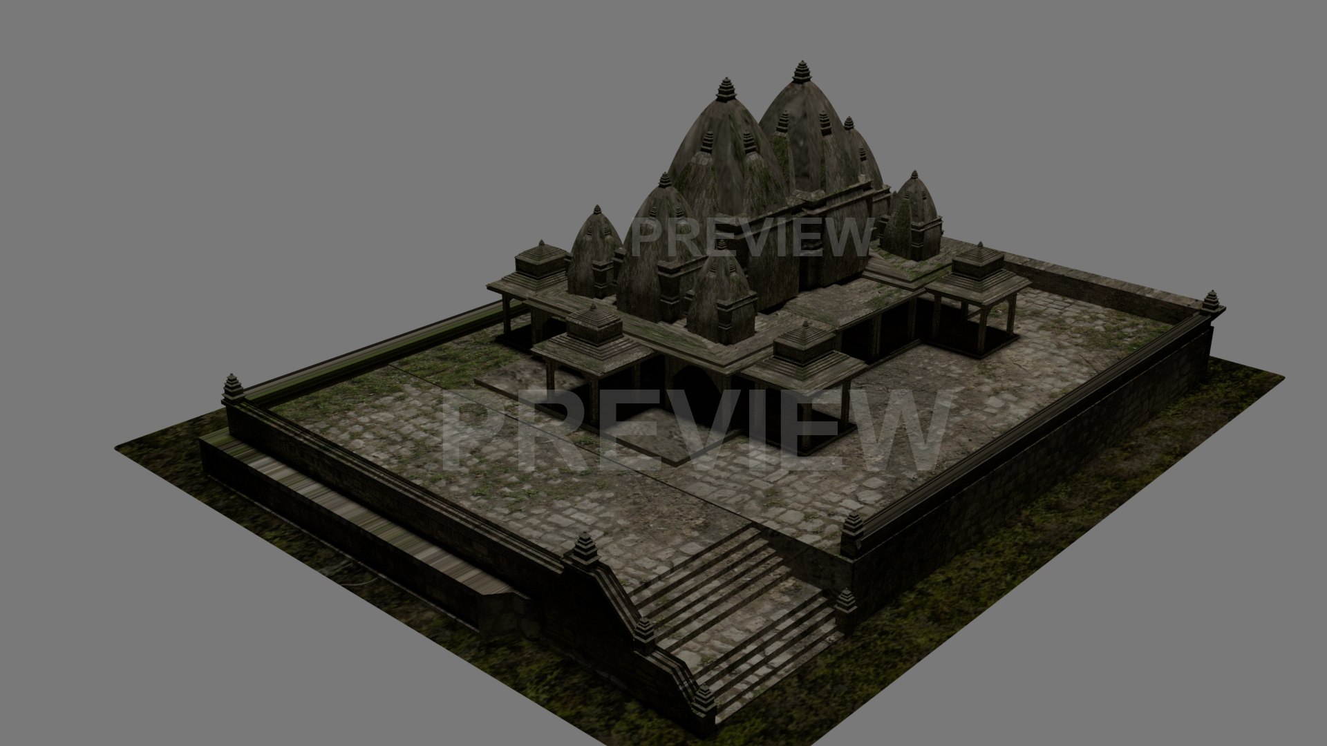 Shiva Temple Model - TurboSquid 1301561