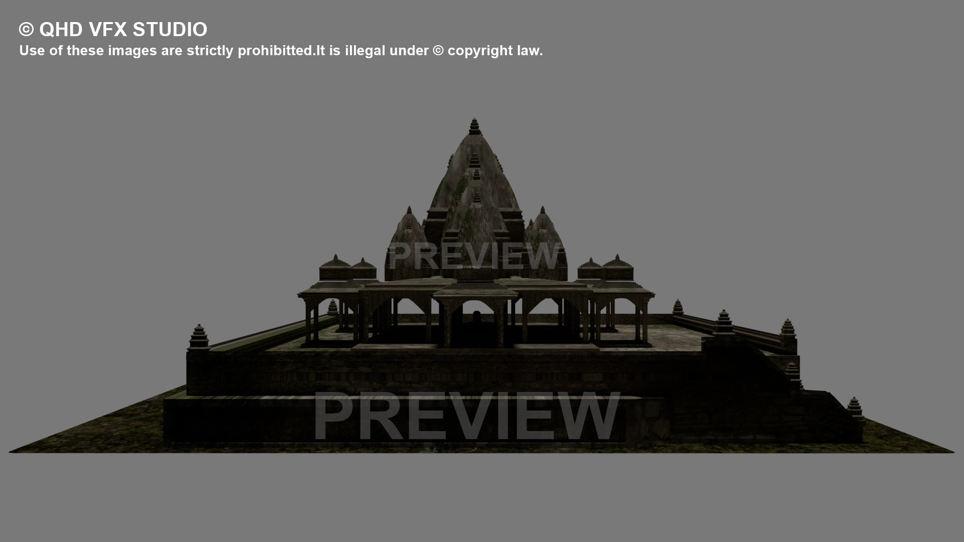 Shiva Temple Model - TurboSquid 1301561