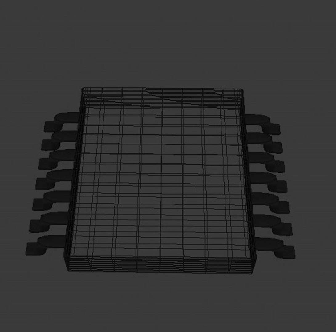 3D Model Chip Smd 8 Pin - TurboSquid 1499569