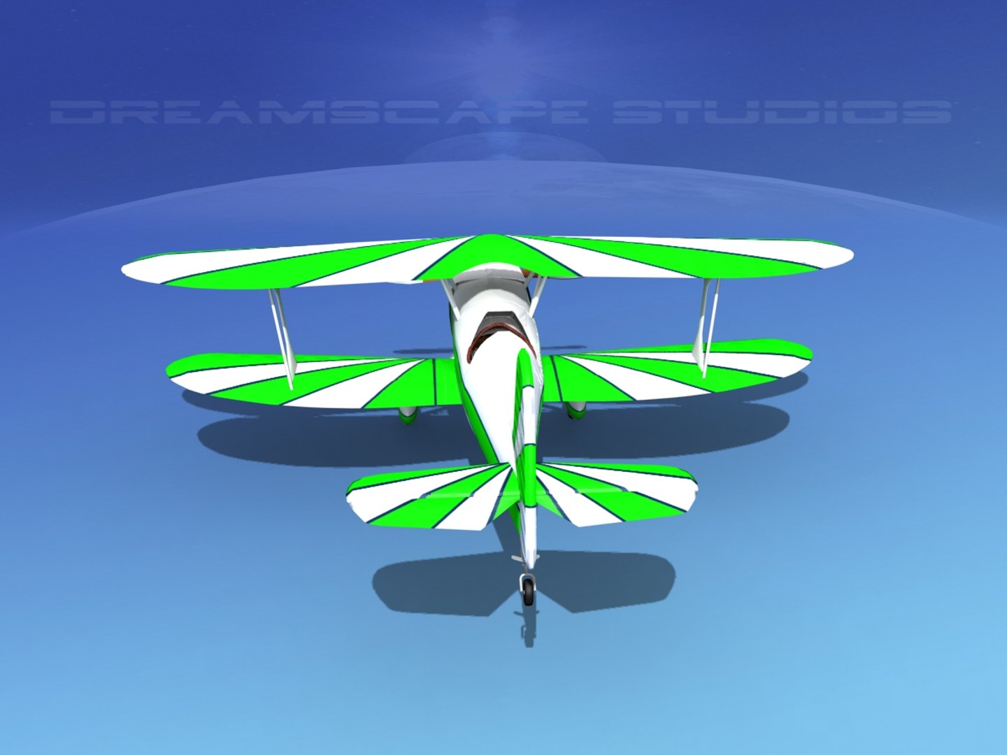 3d model starduster cockpit single