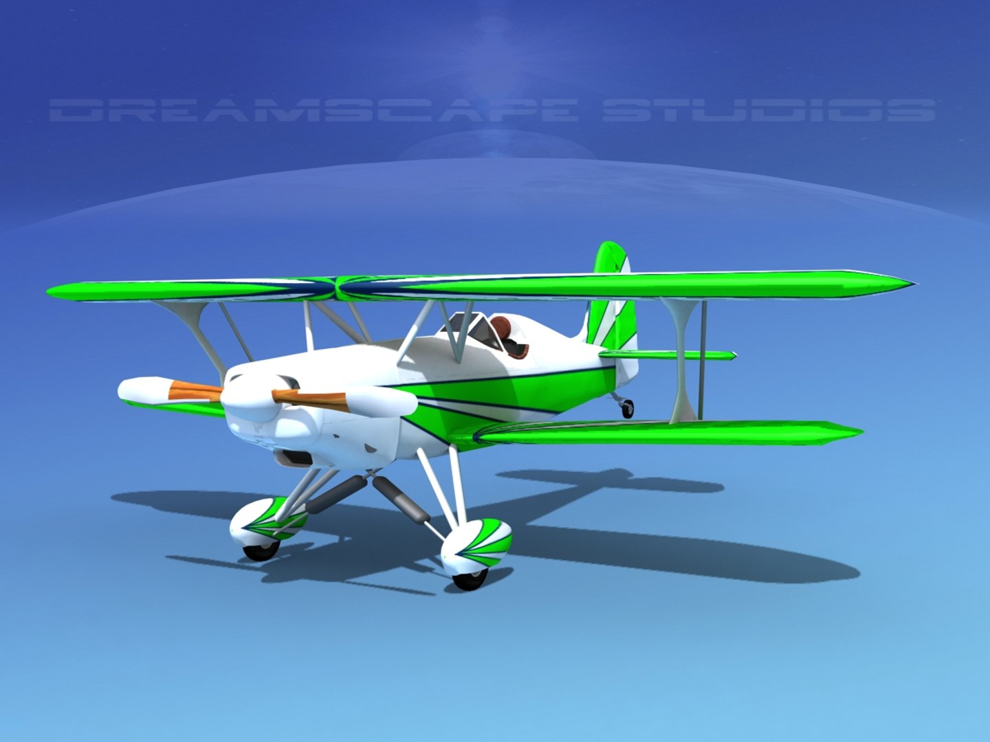 3d model starduster cockpit single