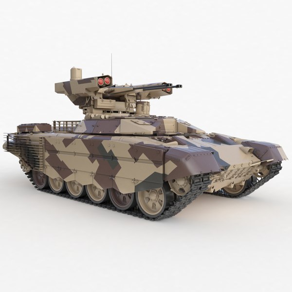 3D Tank Terminator BMP 72 Desert - TurboSquid 2038961
