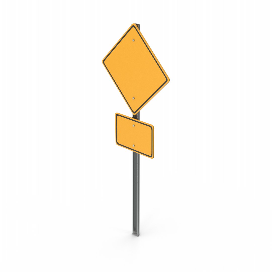 Road Sign 3D Model - TurboSquid 2005977