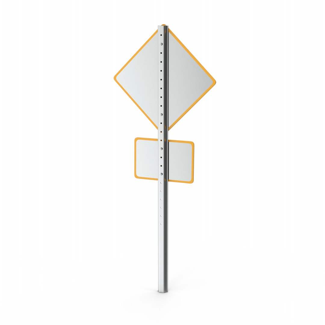 Road Sign 3D Model - TurboSquid 2005977