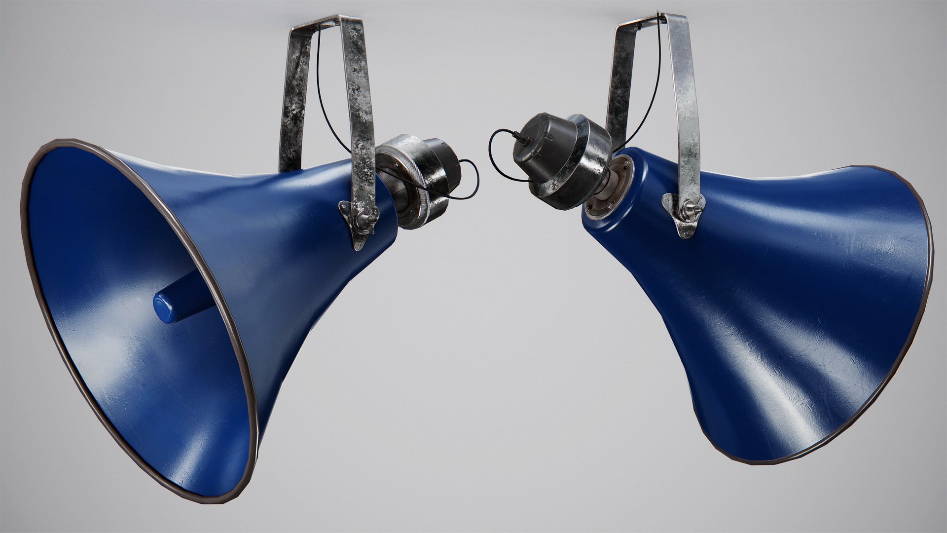 Military Horn Speaker Siren 3D Model - TurboSquid 2290125