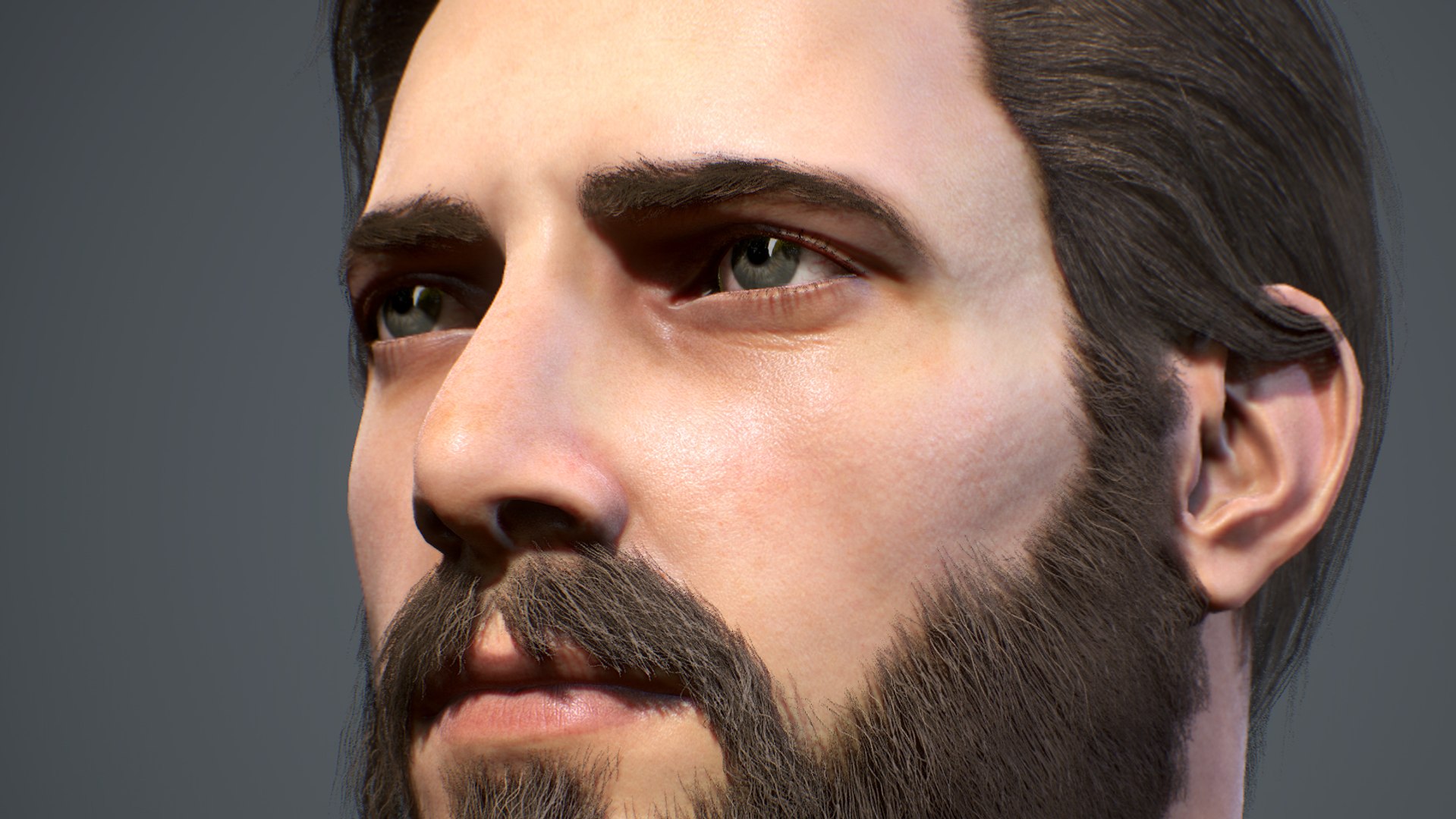 Photorealistic Human Head Real Time 3D - TurboSquid 1431926