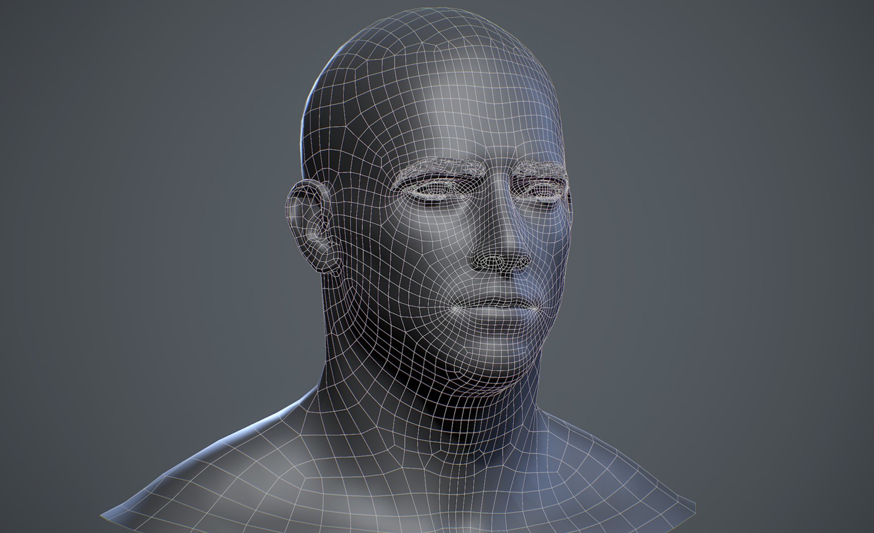 Photorealistic Human Head Real Time 3D - TurboSquid 1431926