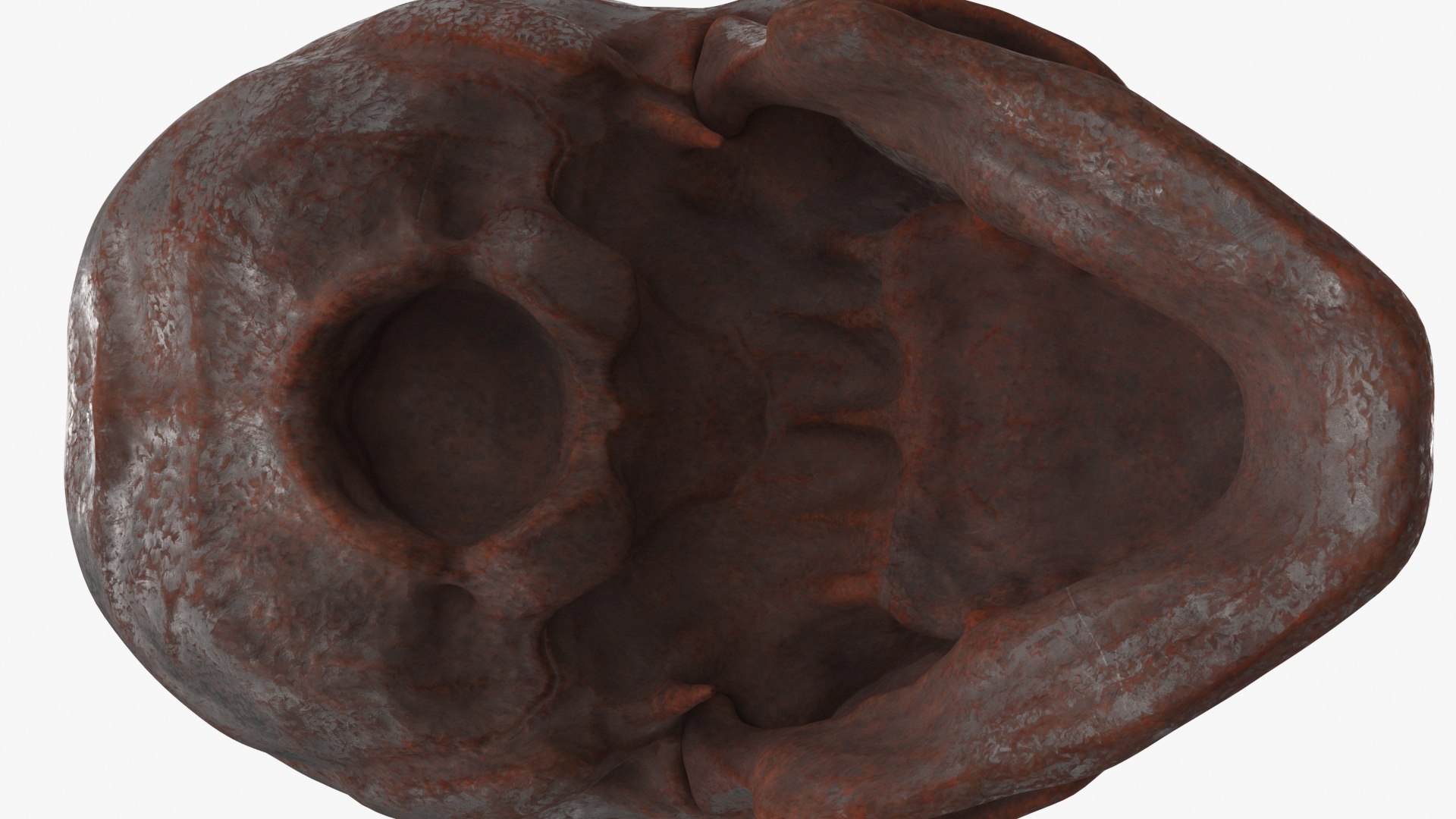 Human Skull Sci-fi Rusty 3D Model - TurboSquid 1987299