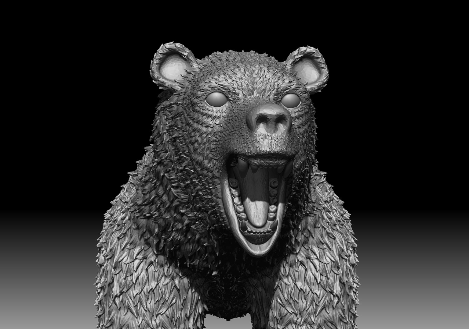 3D Bear Printing Model - TurboSquid 2138051