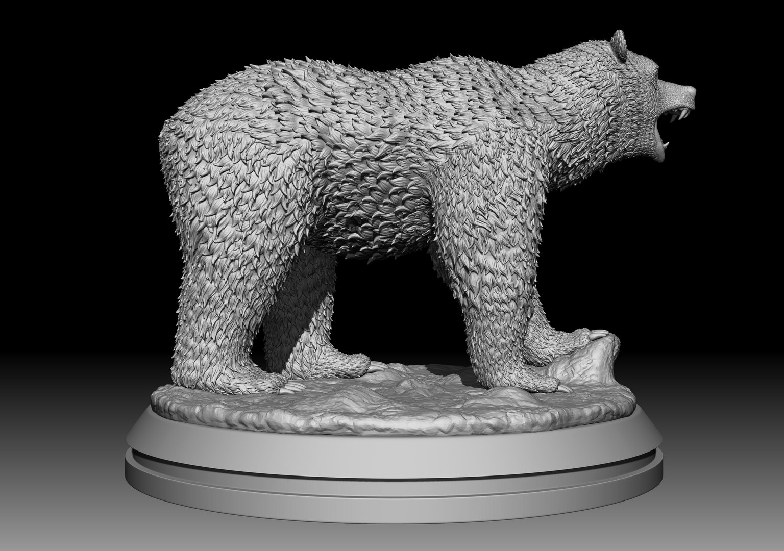 3D Bear Printing Model - TurboSquid 2138051