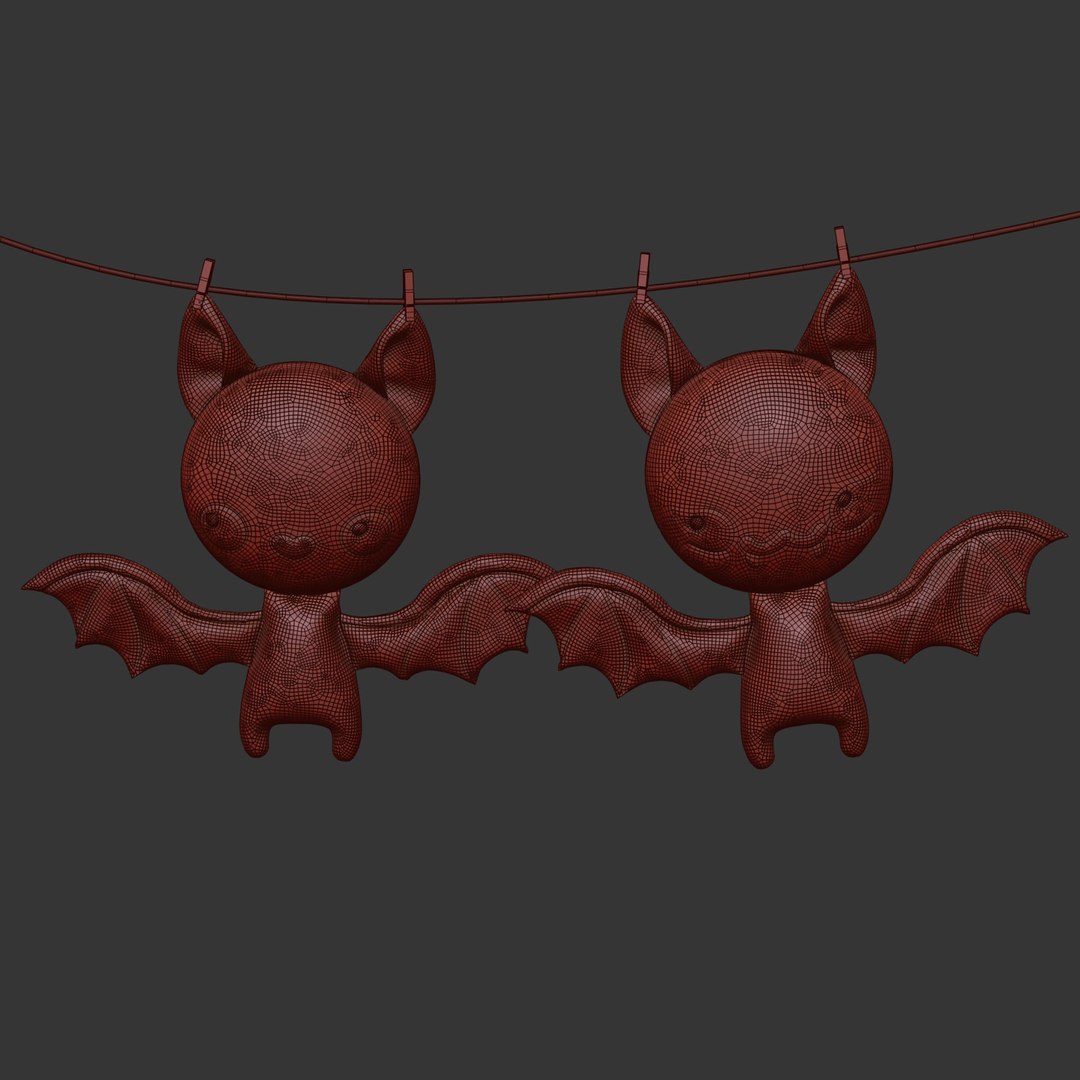 3D Kids Bat Toy - TurboSquid 1752859